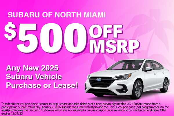 Miami Subaru Dealer in Miami FL | Hollywood Miami Beach Miami Gardens ...
